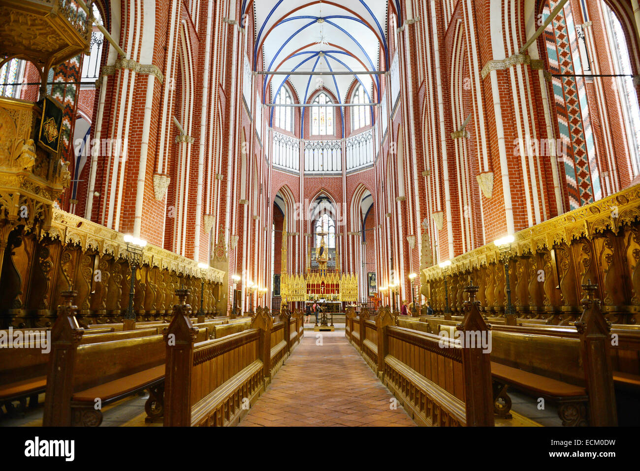 Altar of Doberan Minster (Bad Doberan Stock Photo - Alamy