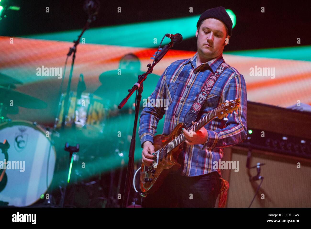 Inglewood, California, USA. 13th Dec, 2014. Musician ISAAC BROCK of ...