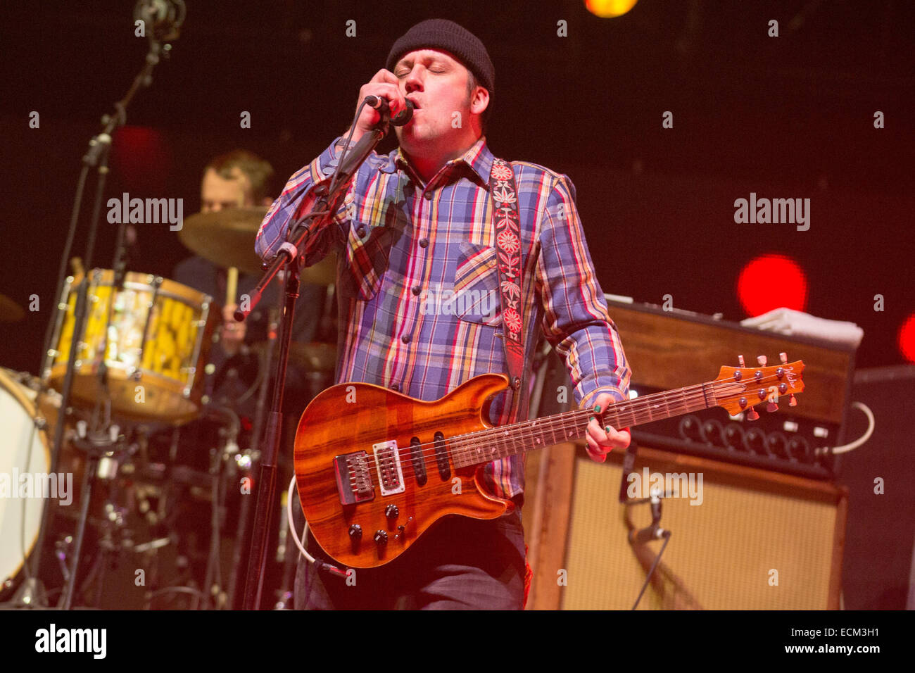 Inglewood, California, USA. 13th Dec, 2014. Musician ISAAC BROCK of ...