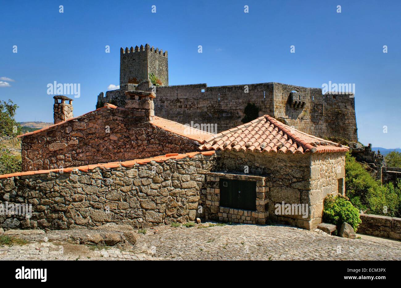 Historical village of Sortelha, Portugal Stock Photo - Alamy