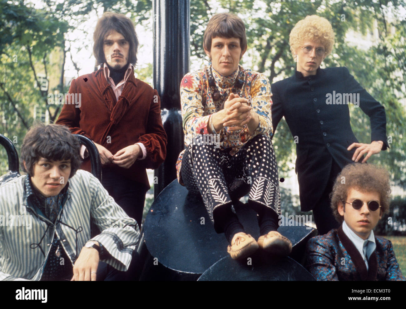 THE MOVE UK pop group in 1967. clockwise from top left: Roy Wood, Carl ...