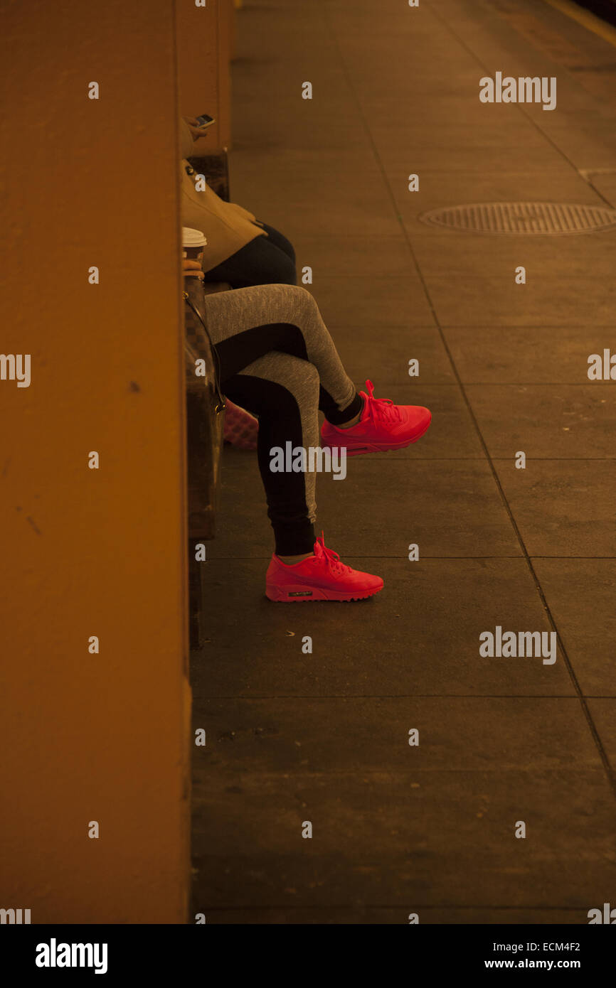 Subway legs hi-res stock photography and images - Alamy