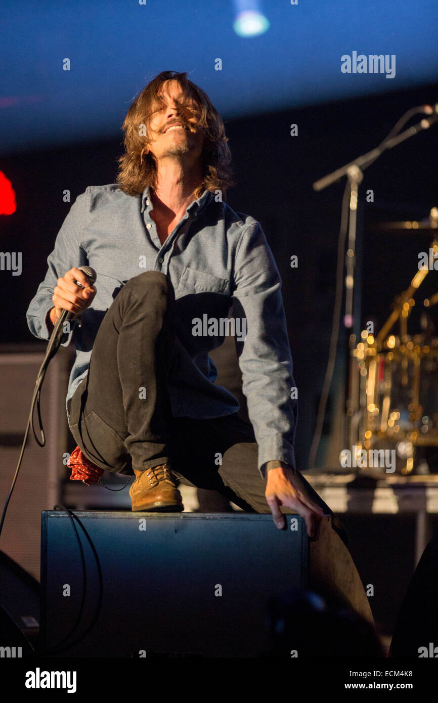 Incubus singer brandon boyd performs hi-res stock photography and ...
