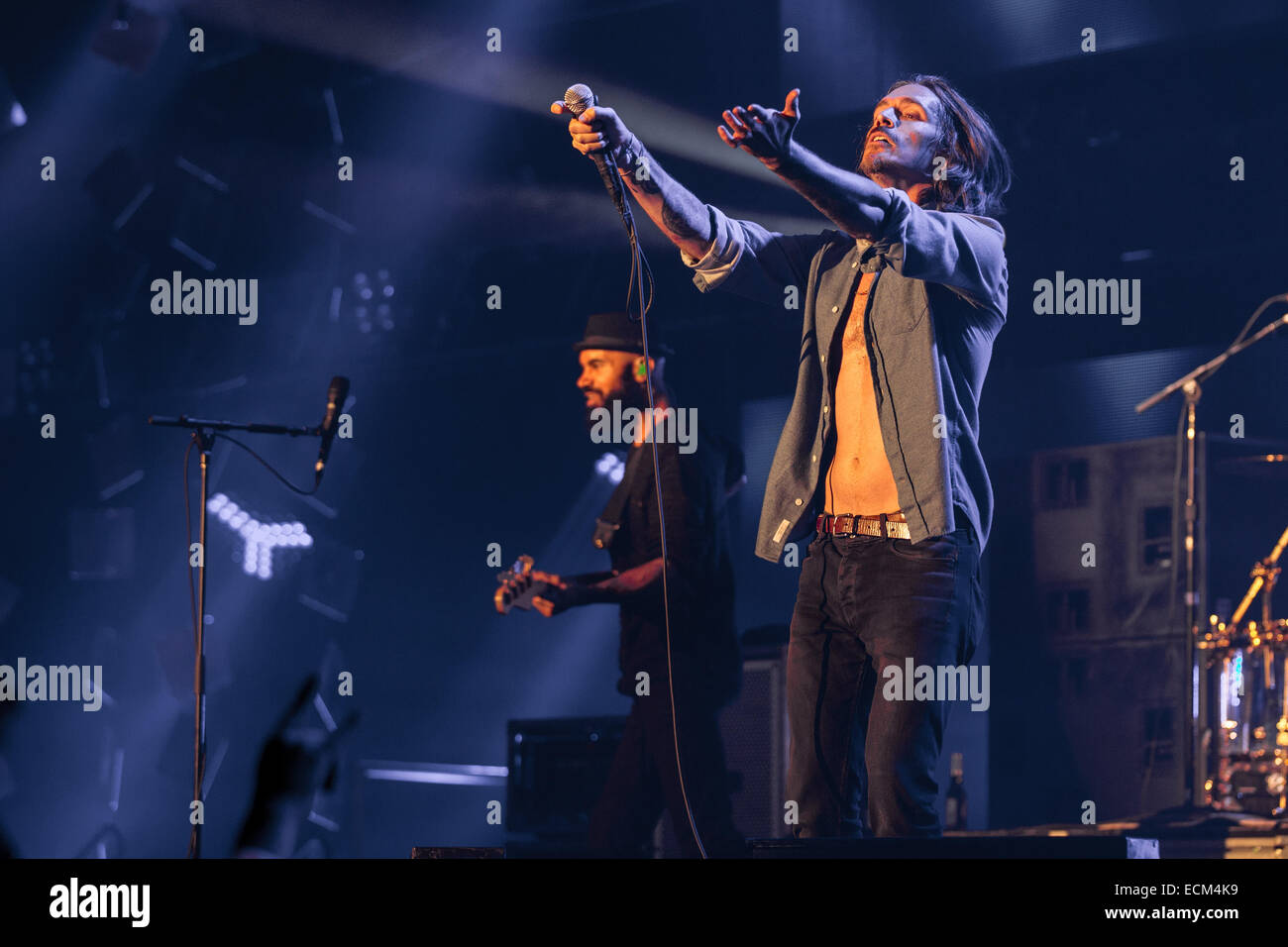 Incubus singer brandon boyd performs hi-res stock photography and ...