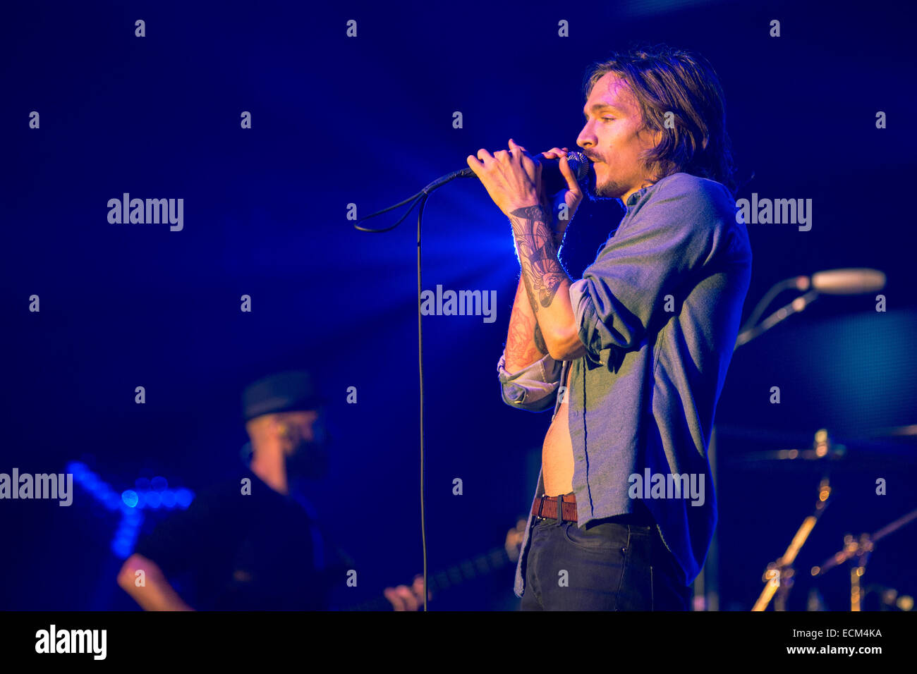 Incubus singer brandon boyd performs hi-res stock photography and ...