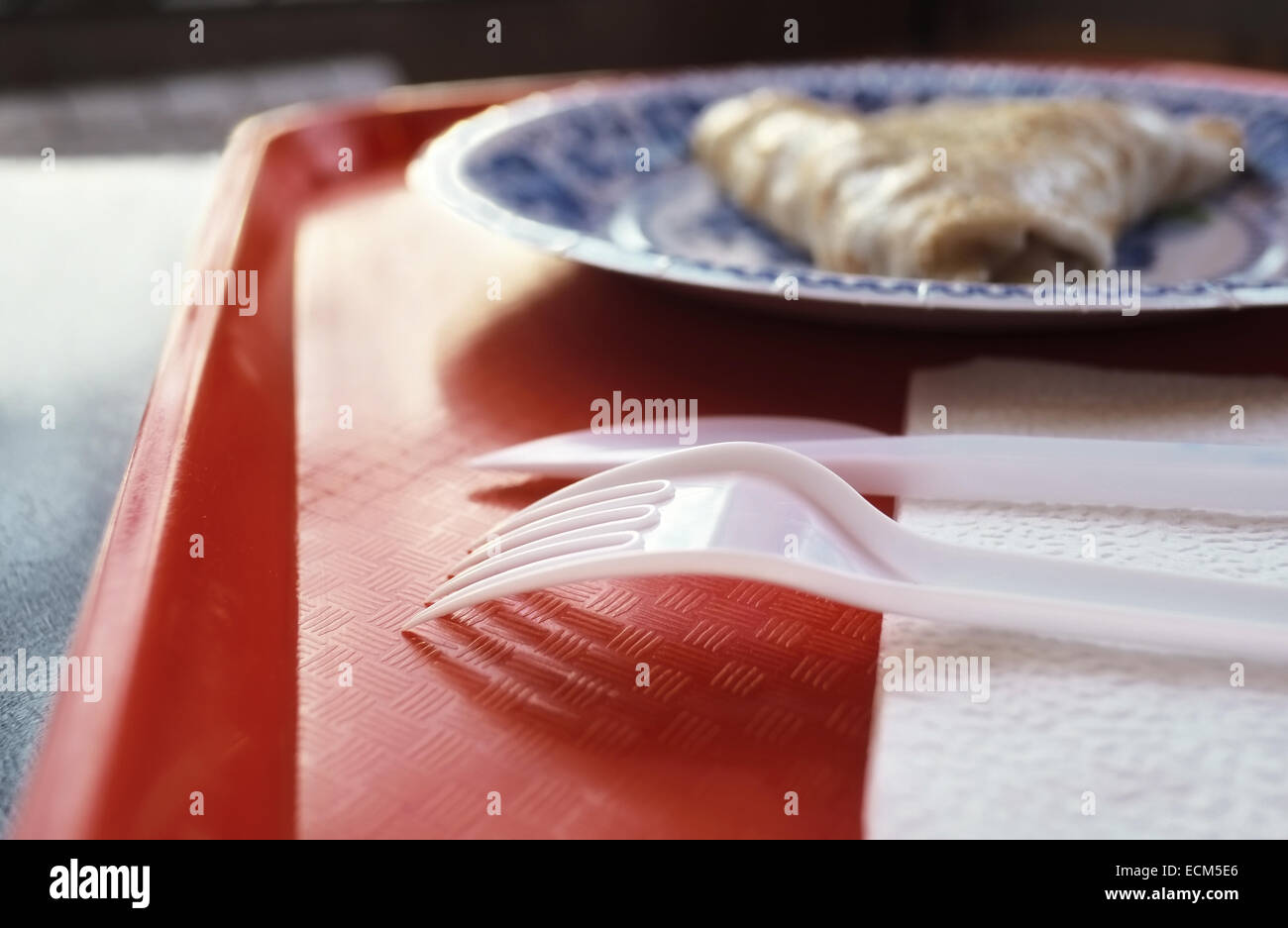 Disposable Dish ware Stock Photo - Alamy