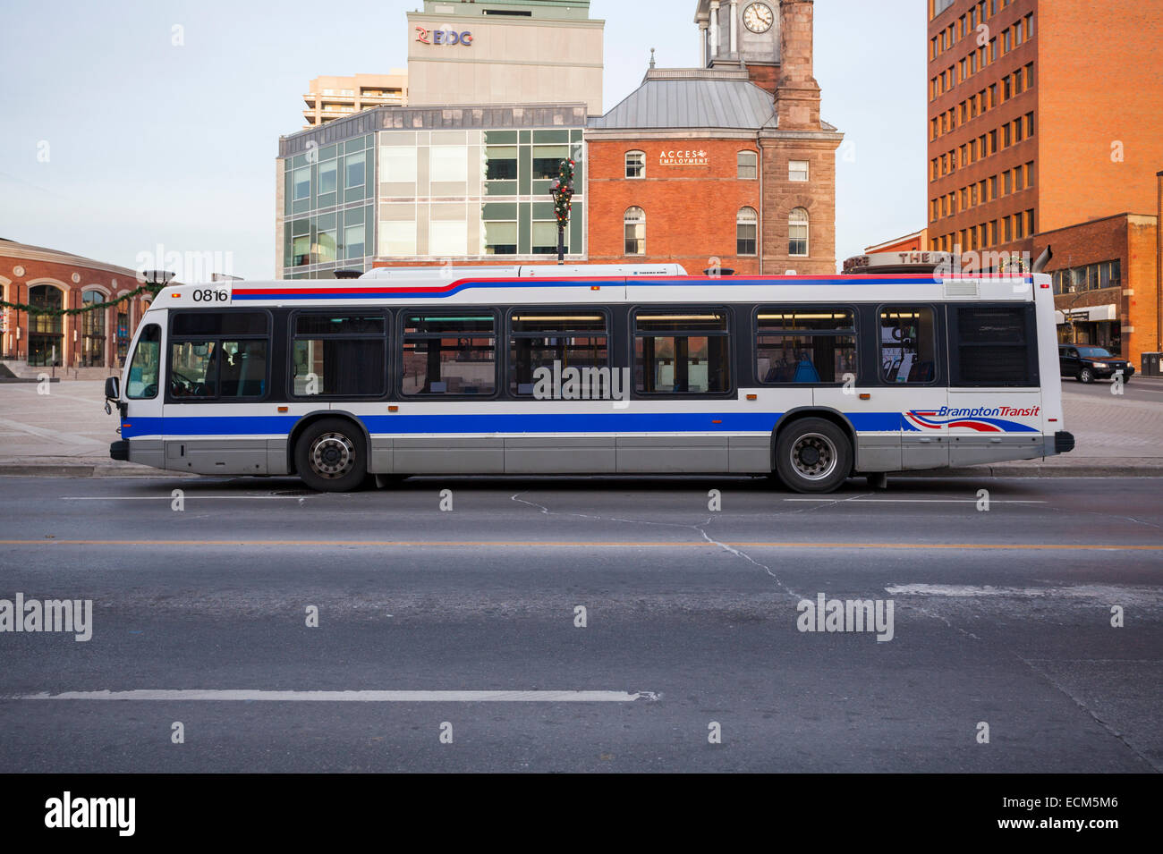 Public Bus Side View