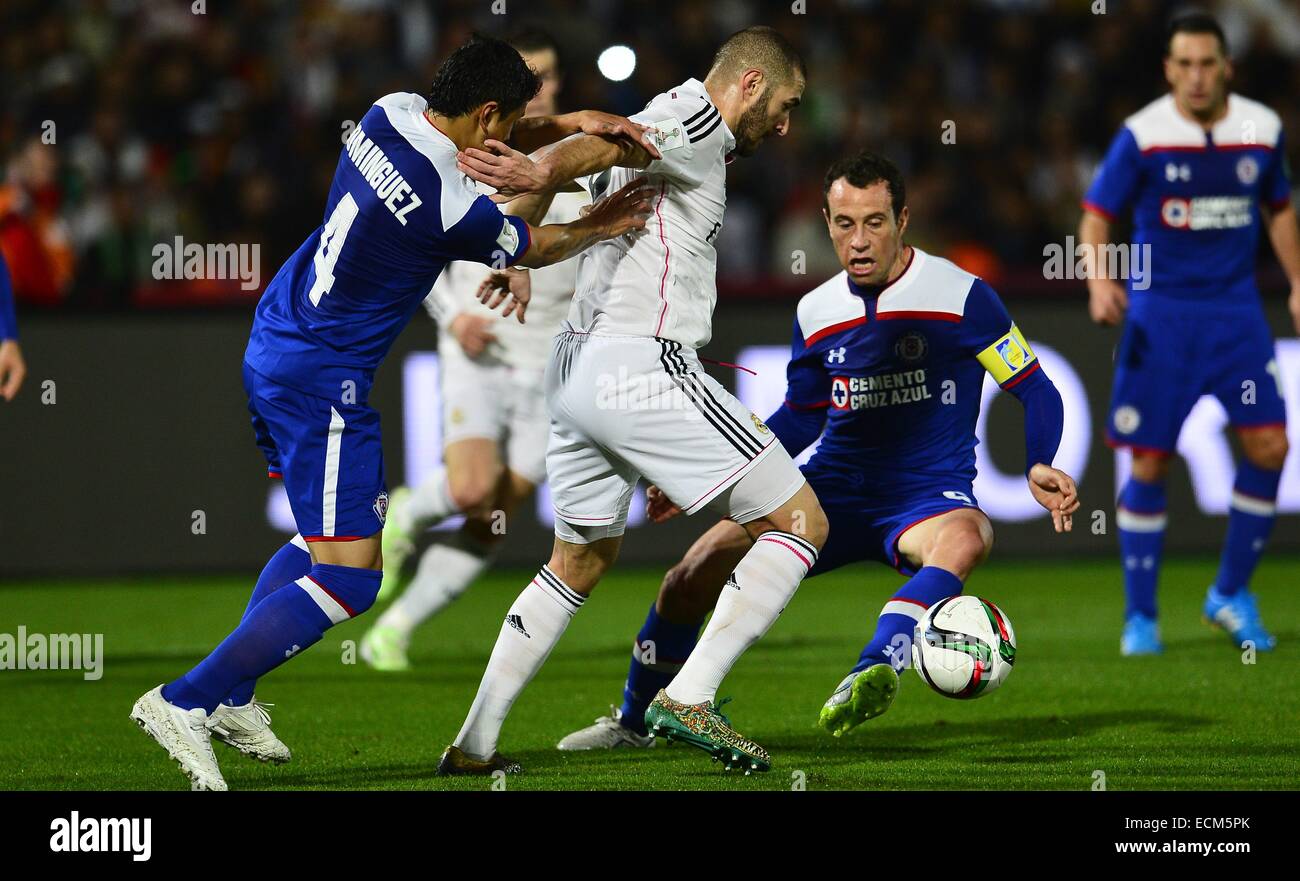 Marrakech, Morocco. 16th Dec, 2014. Real Madrid forward KARIM BENZEMA ...