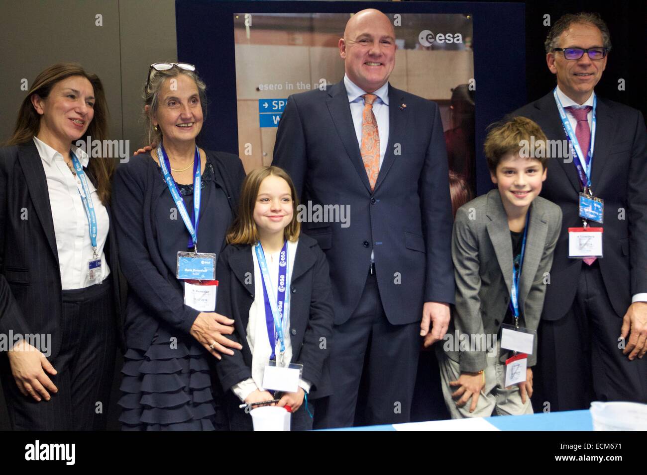 Noordwijk, Netherlands. 16th Dec, 2014. Dutch astronaut Andre Kuipers ...