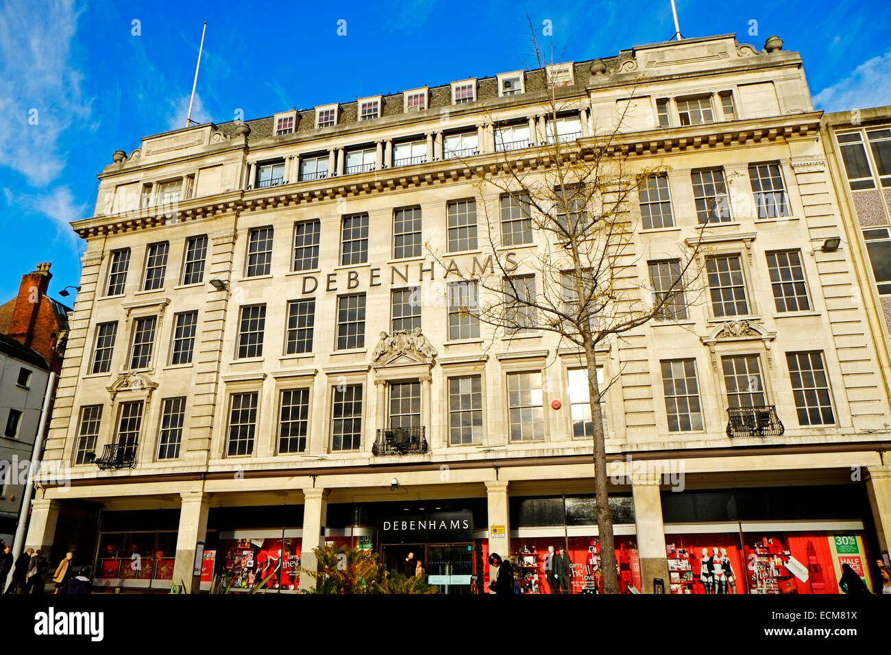 Debenhams Store Long Row Nottingham England UK United Kingdom EU ...