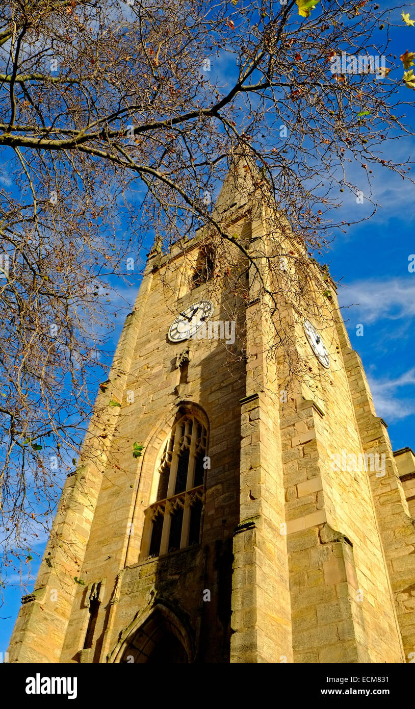 St peters church wheeler gate nottingham england hi-res stock ...
