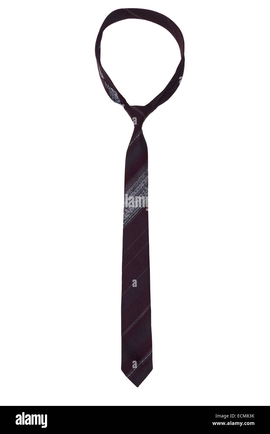 a necktie on white background Stock Photo - Alamy