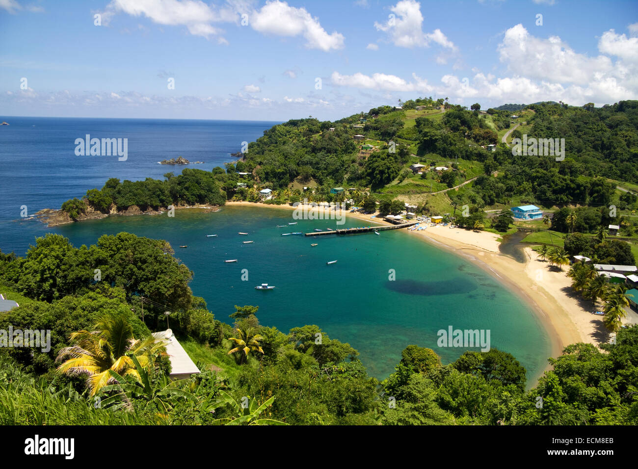 Parlatuvier bay, tobago hi-res stock photography and images - Alamy