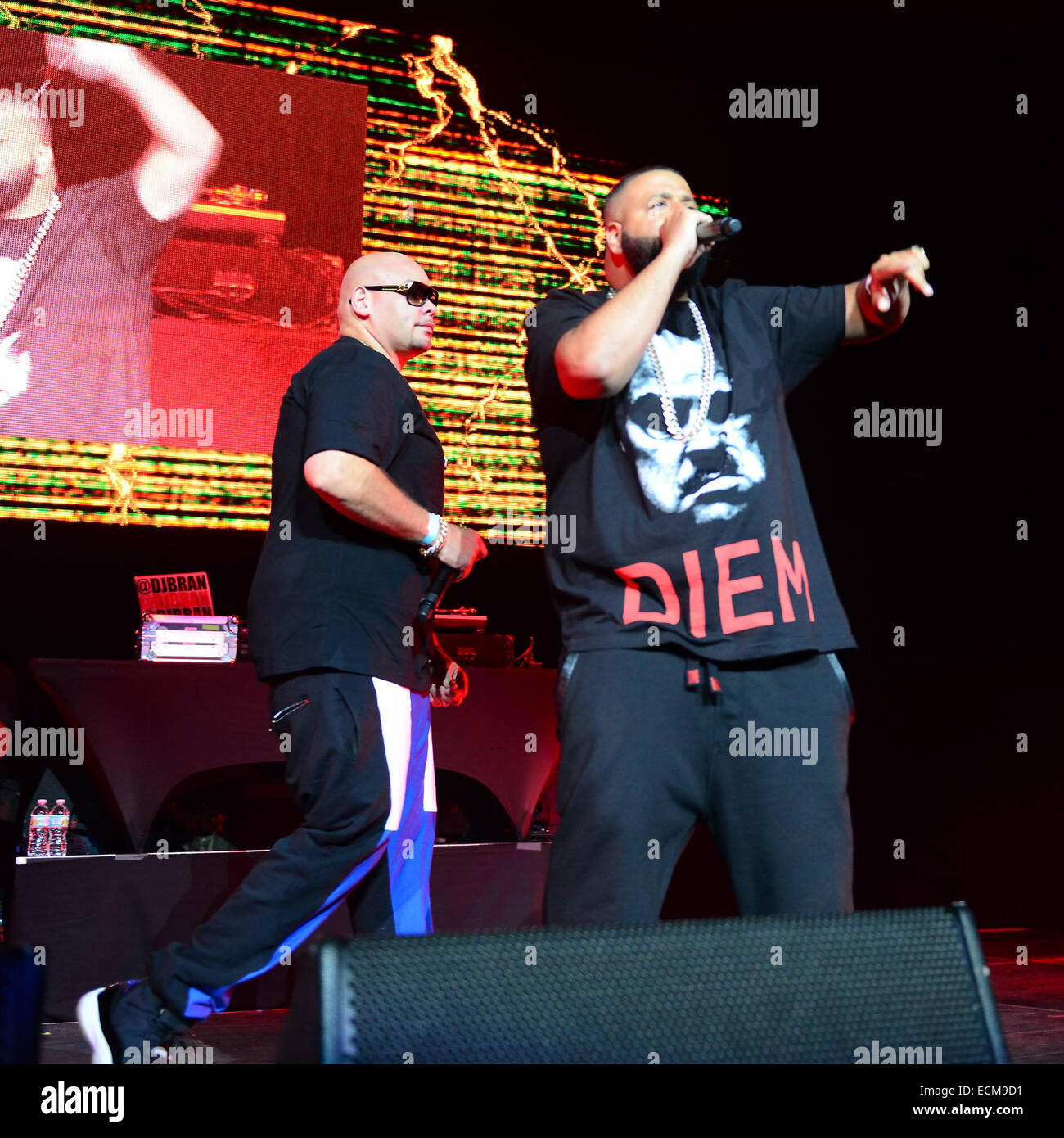 Fat Joe and DJ Khaled perform at 'The Beat Down 2014' presented by 103. ...
