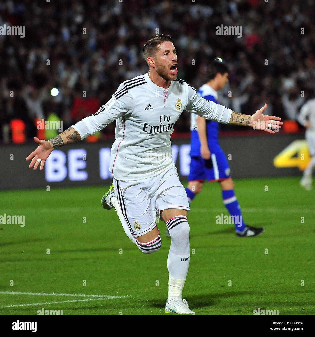 Marrakech, Morocco. 16th Dec, 2014. Real Madrid forward SERGIO RAMOS (C ...