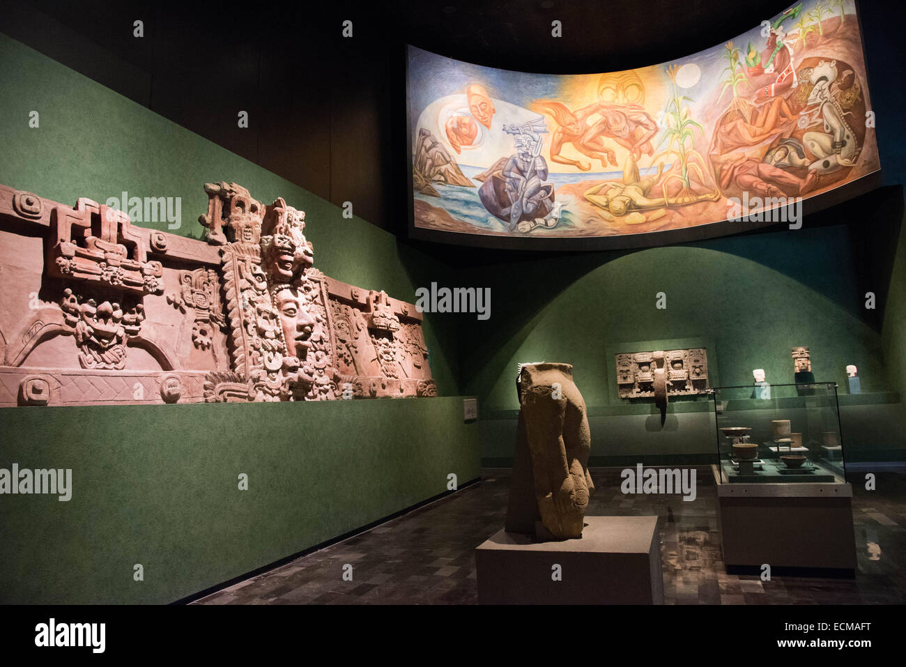 The National Museum of Anthropology,Mexico city,Mexico Stock Photo - Alamy