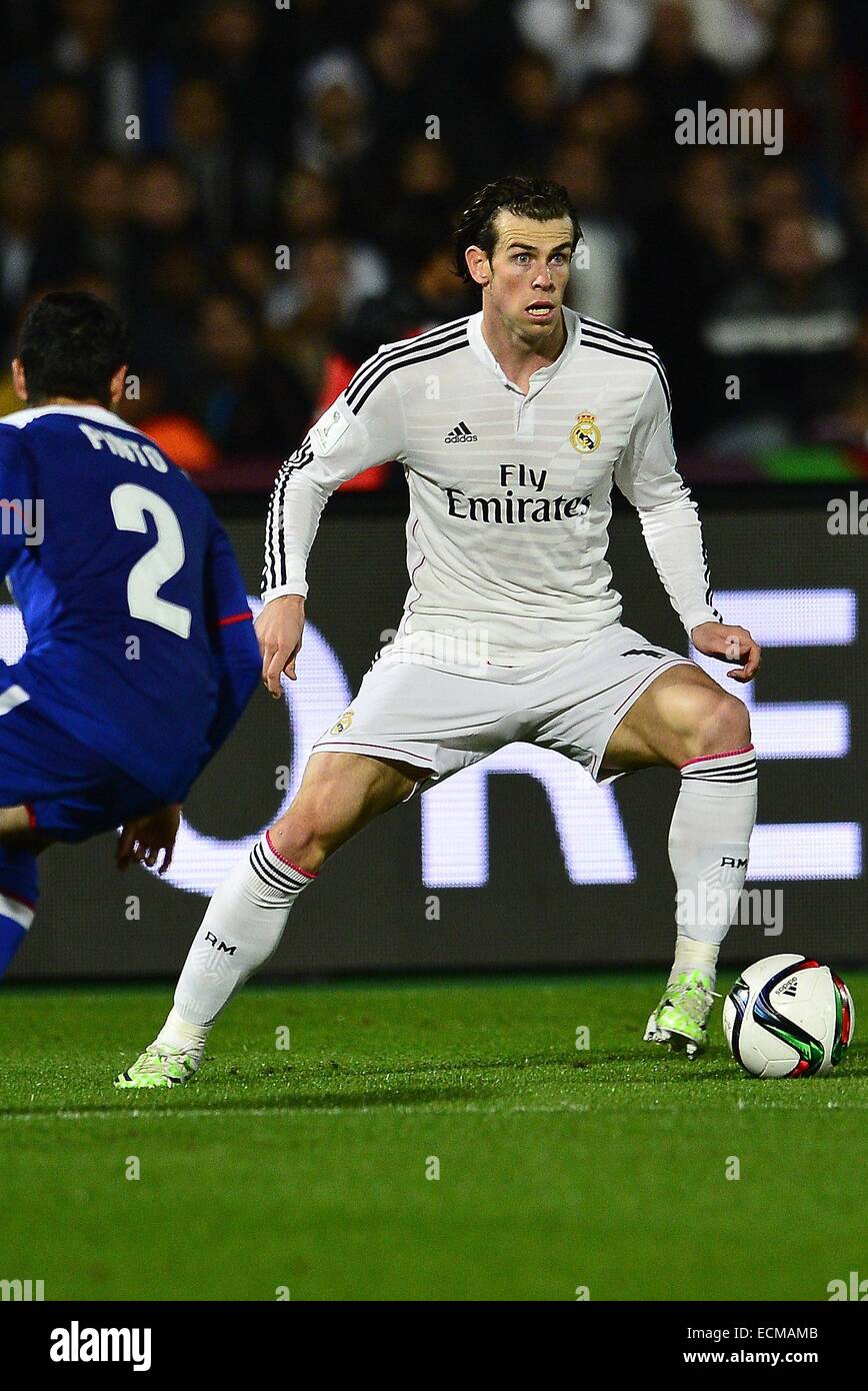 Marrakech, Morocco. 16th Dec, 2014. Real Madrid forward GARETH BALE ...