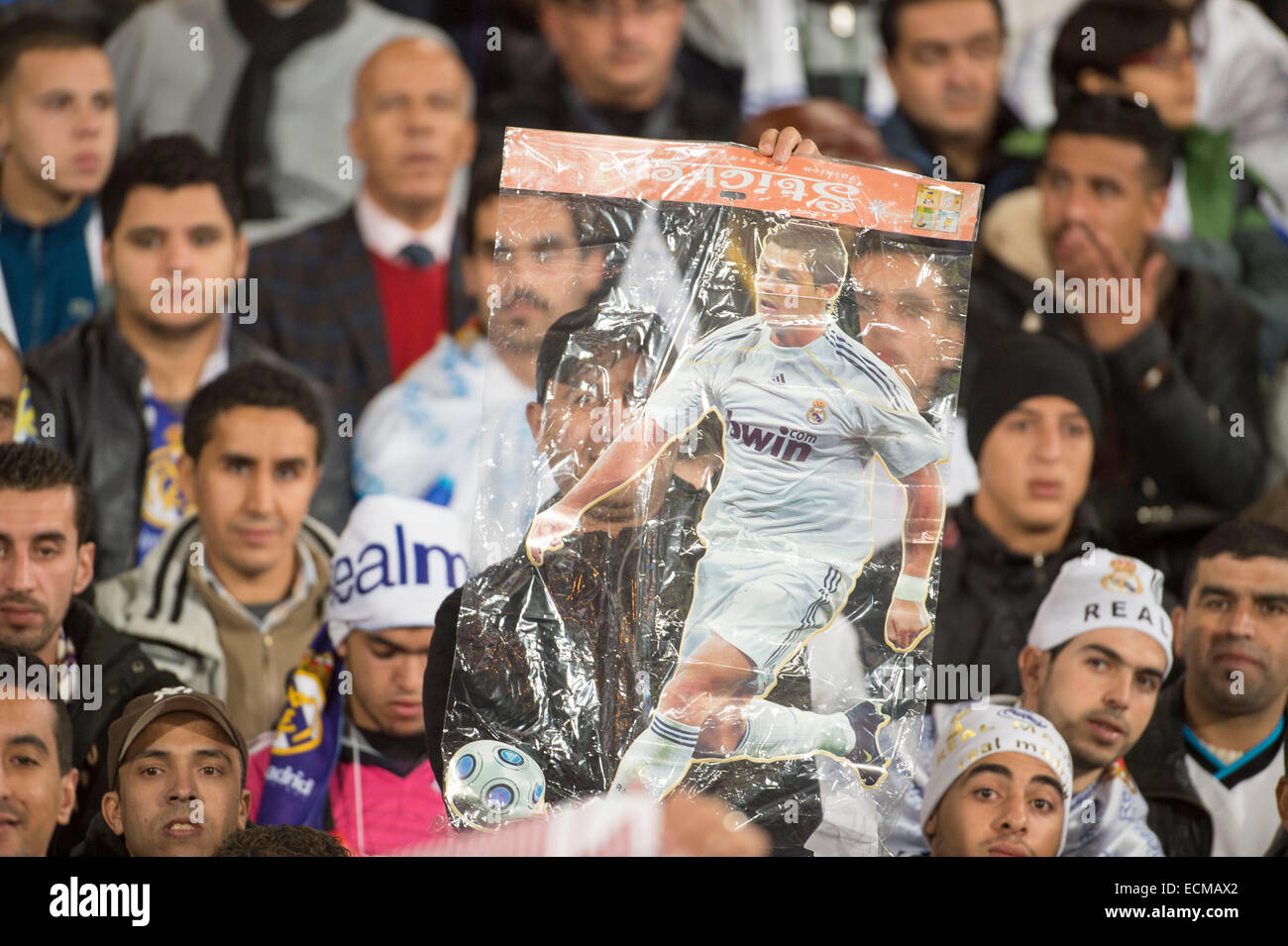 Marrakesh, Morocco. 16th Dec, 2014. Real Madrid fans Football/Soccer ...