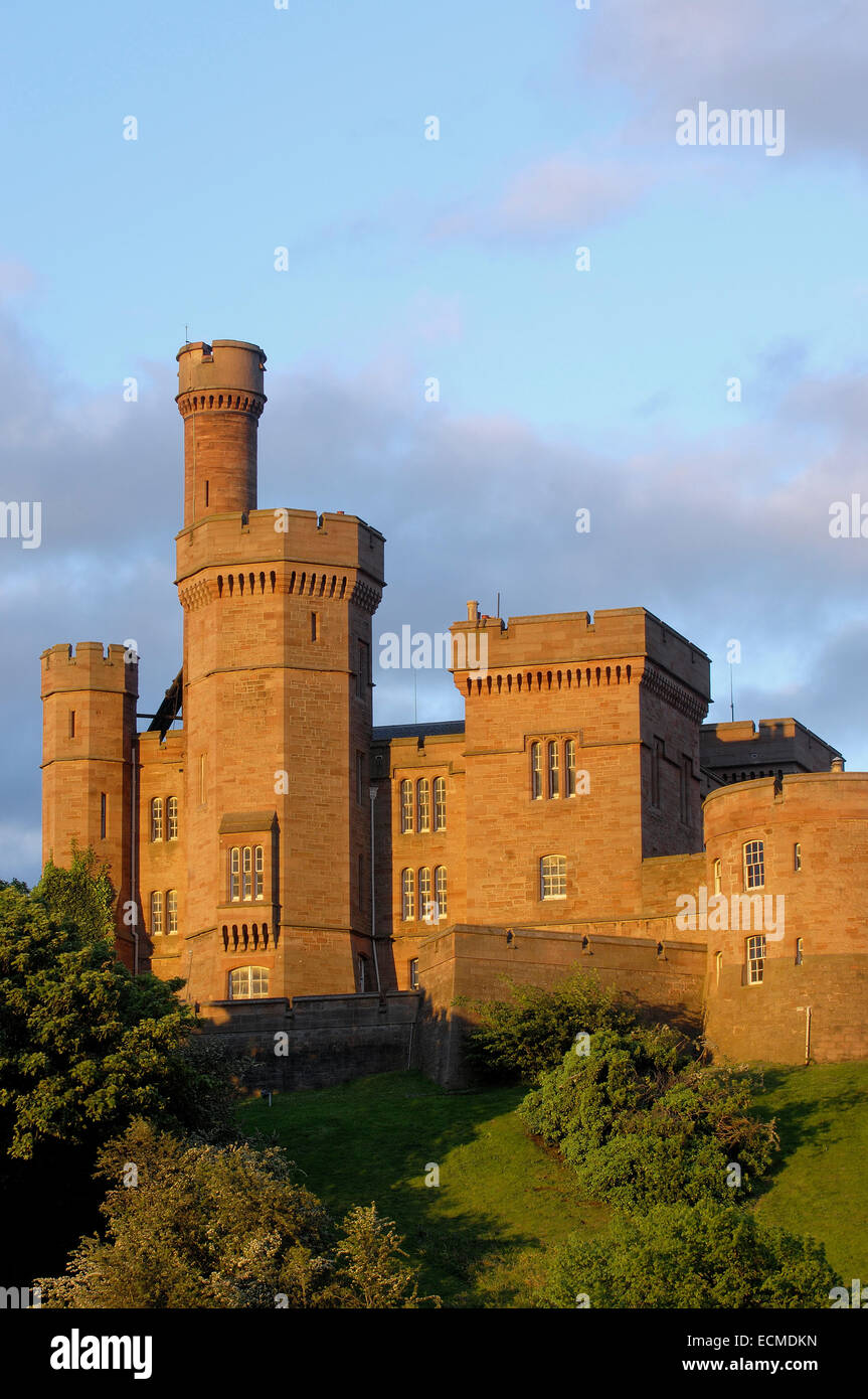 Inverness Castle, Inverness, Scotland, United Kingdom, Europe Stock ...
