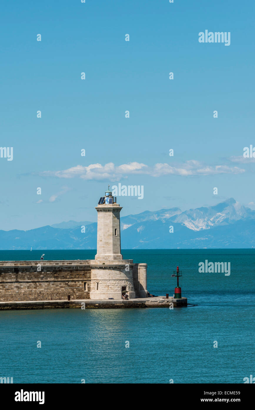 Lighthouse of Livorno, Tuscany, Italy Stock Photo - Alamy
