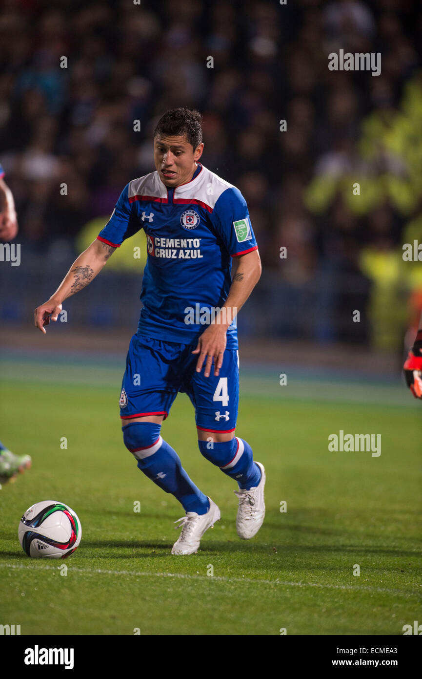 Marrakesh, Morocco. 16th Dec, 2014. Julio Dominguez (Cruz Azul ...