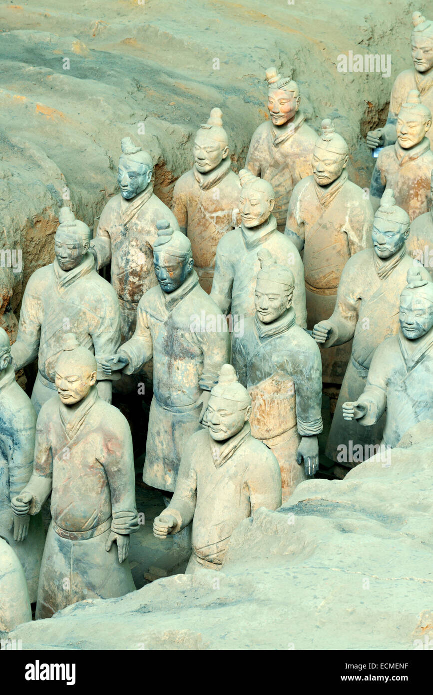 Mausoleum of the first qin emperor china hi-res stock photography and ...