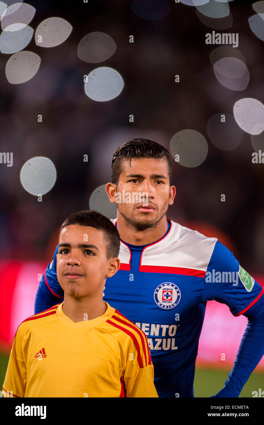 Marrakesh, Morocco. 16th Dec, 2014. Joao Rojas (Cruz Azul) Football ...