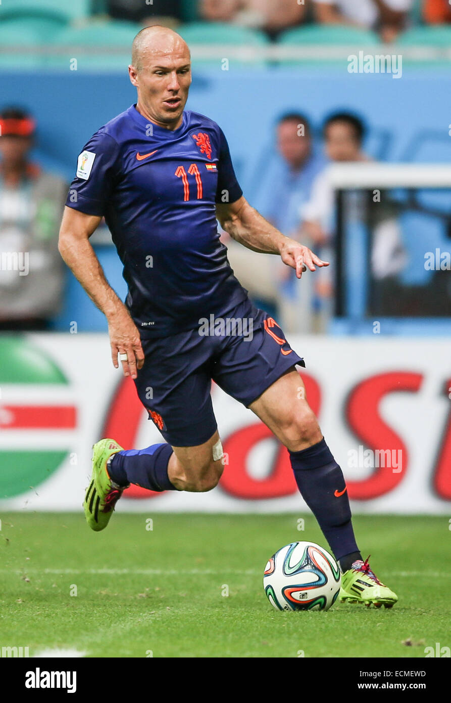 Arjen robben 2014 fifa world cup spain hi-res stock photography and ...