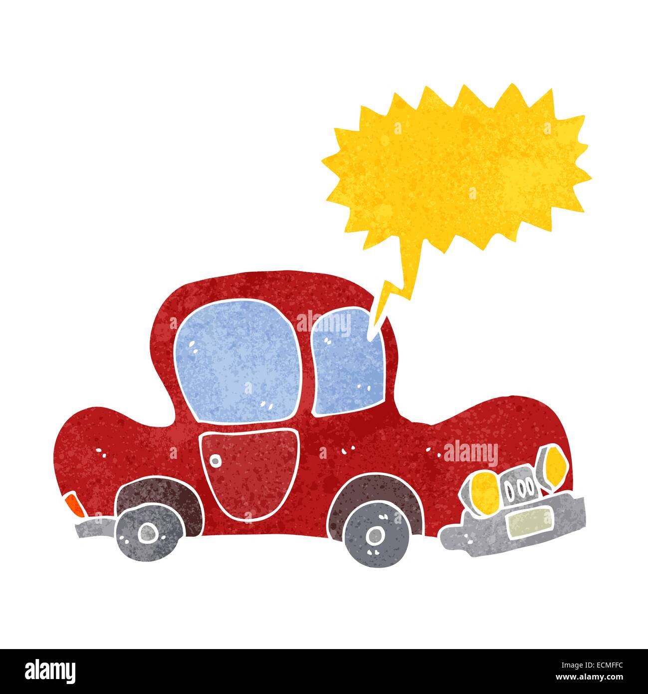 Speaking car Stock Vector Images - Alamy