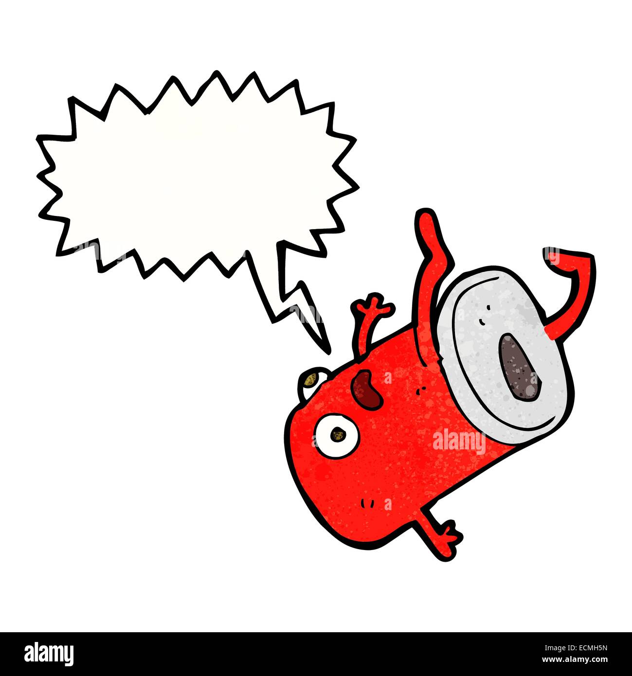Cartoon Old Drinks Can Stock Vector Images - Alamy