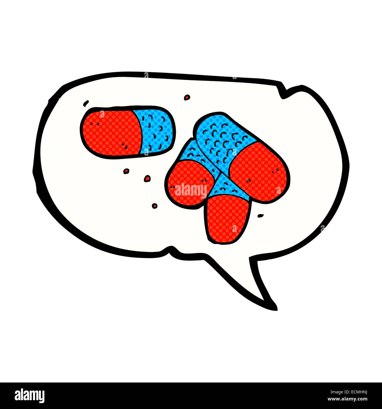 Cartoon painkillers Stock Vector Images - Alamy
