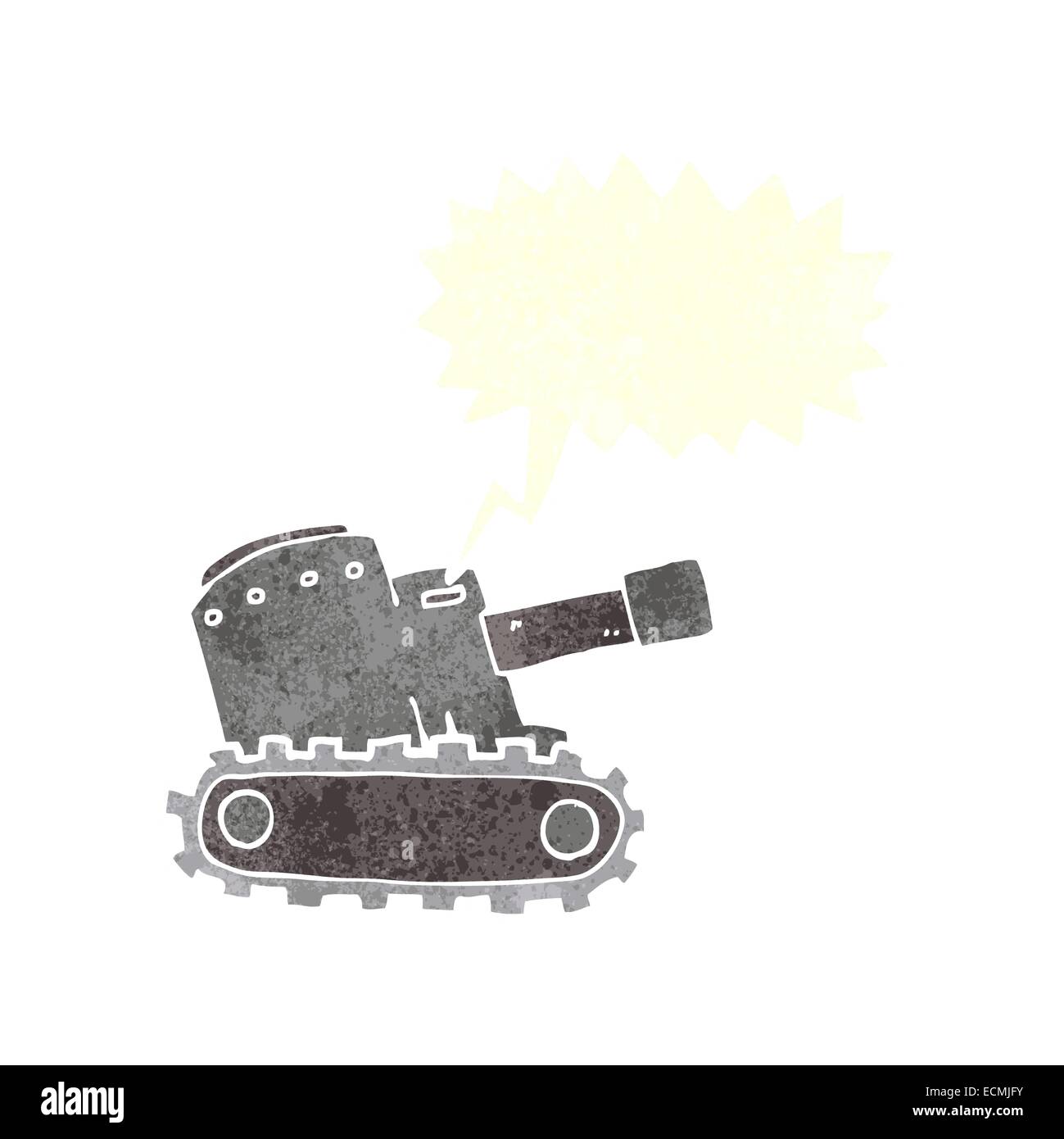 Cartoon army tank speech hi-res stock photography and images - Alamy