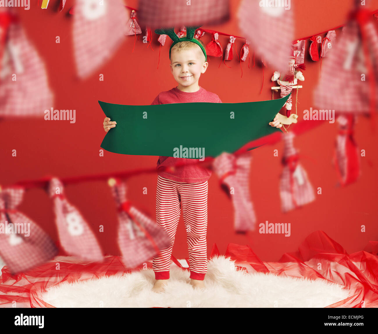 Portrait of a little cute elf Stock Photo - Alamy