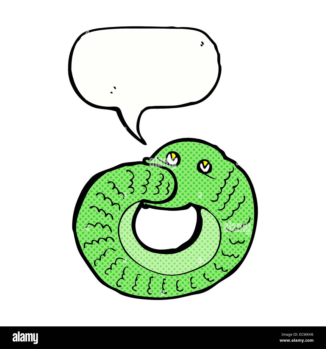 Snake eating its tail drawing Cut Out Stock Images & Pictures - Alamy