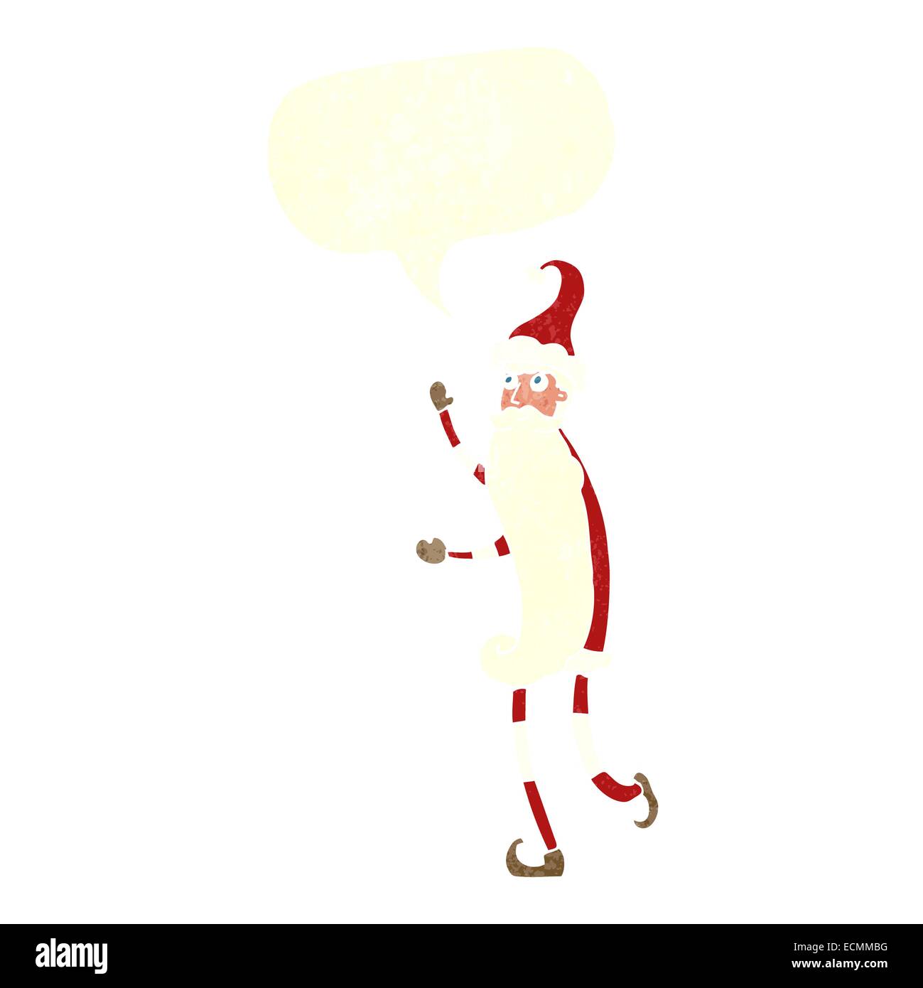 Skinny santa Stock Vector Images - Alamy
