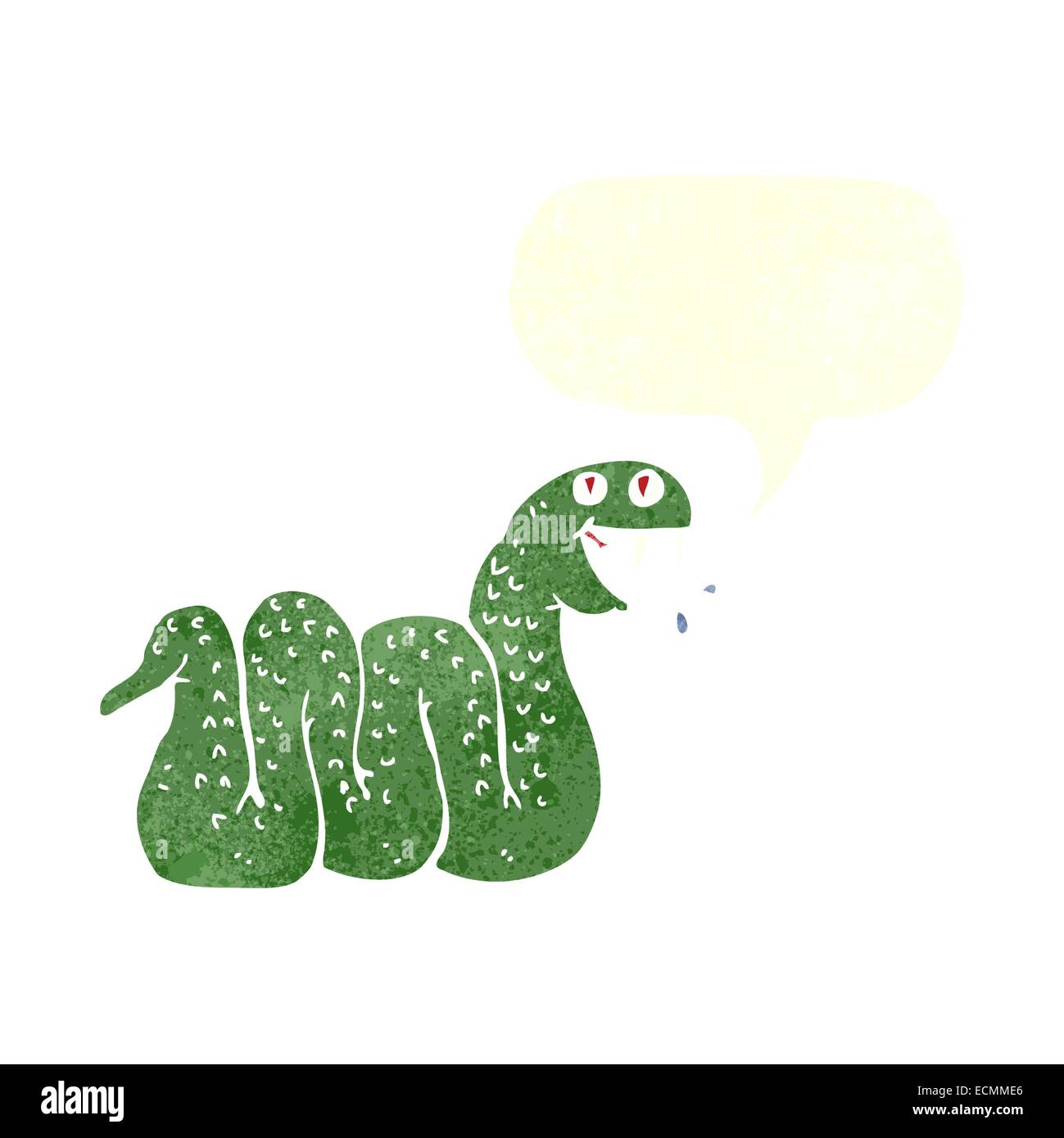 cartoon snake with speech bubble Stock Vector Image & Art - Alamy