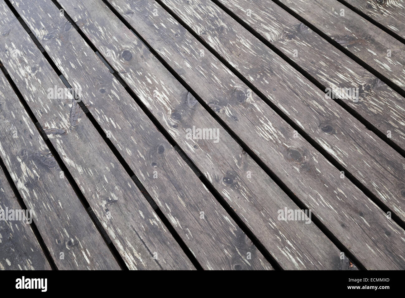 Brown wet wooden pier floor background texture with perspective effect ...