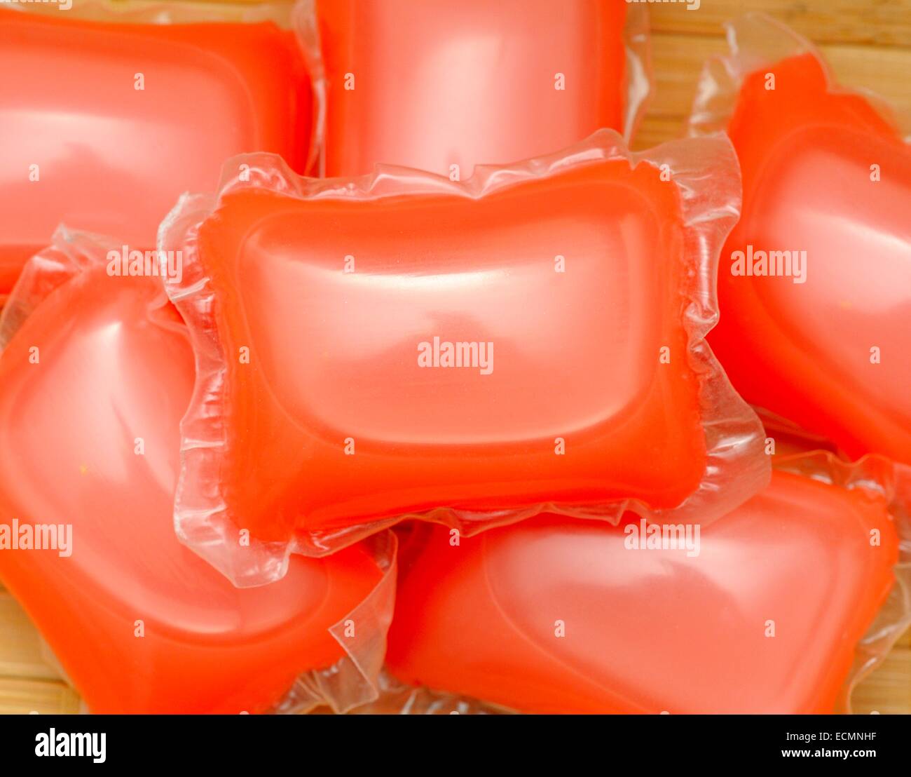 Washing capsules used in a automatic washing machine england UK Stock ...