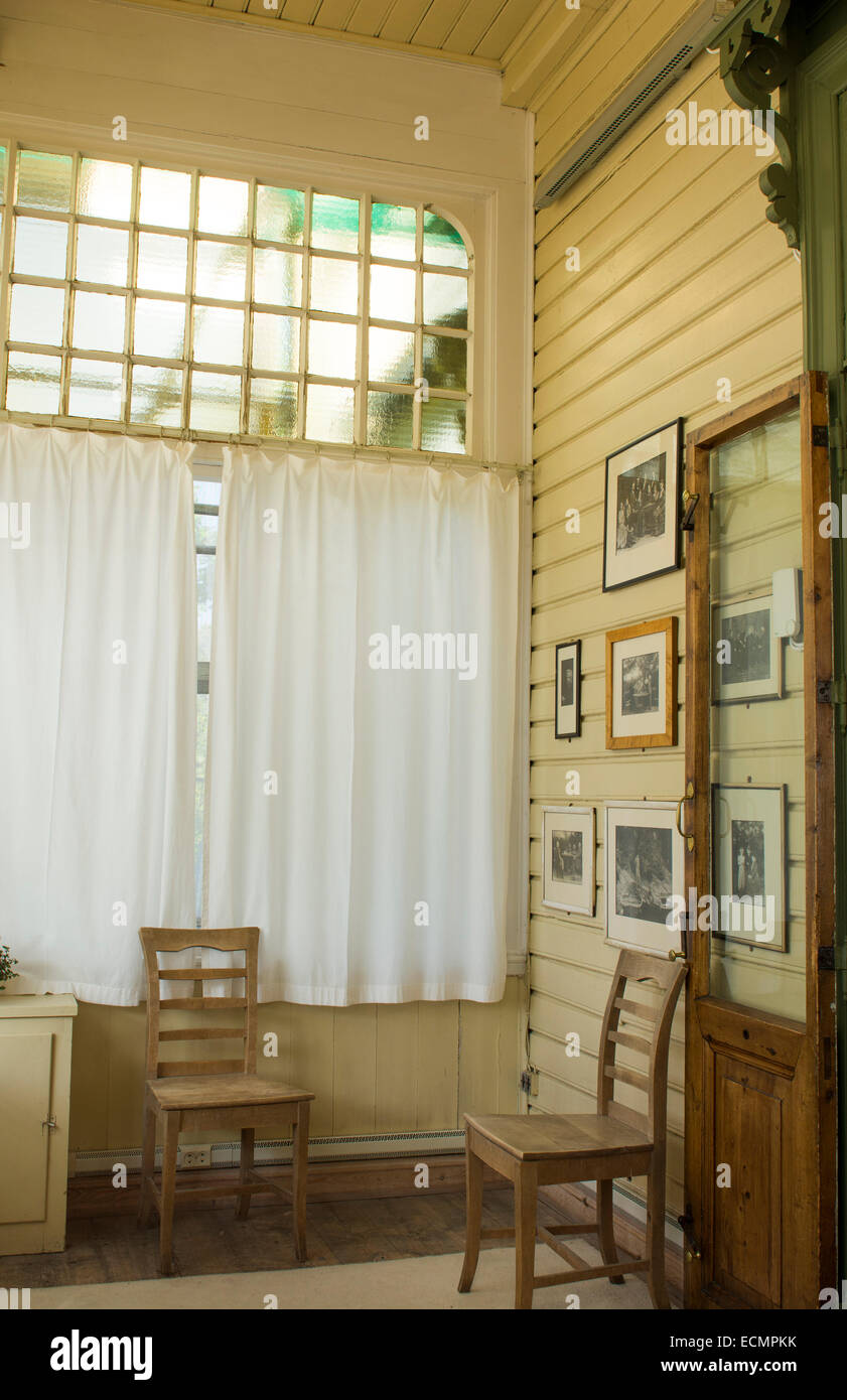 Bergen Norway composer Edward Grieg Museum home interior room of ...