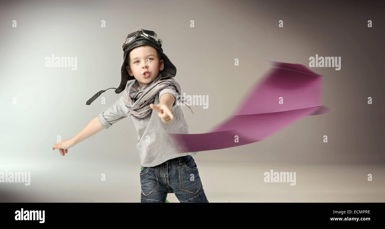 Pilot boy hi-res stock photography and images - Alamy