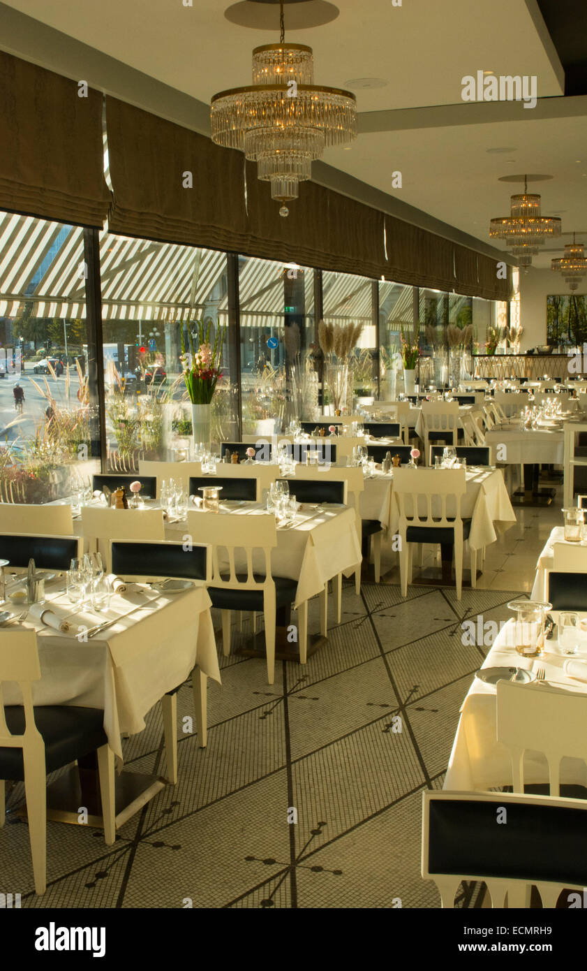 Stockholm Sweden Grand Hotel Verandan Restaurant luxury hotel cafe ...