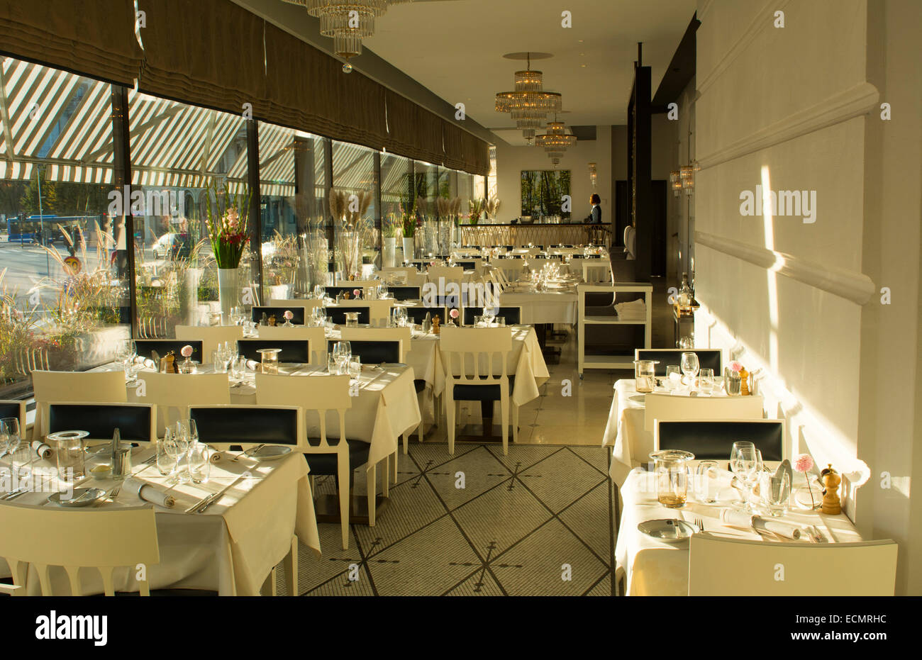 Stockholm Sweden Grand Hotel Verandan Restaurant luxury hotel cafe ...
