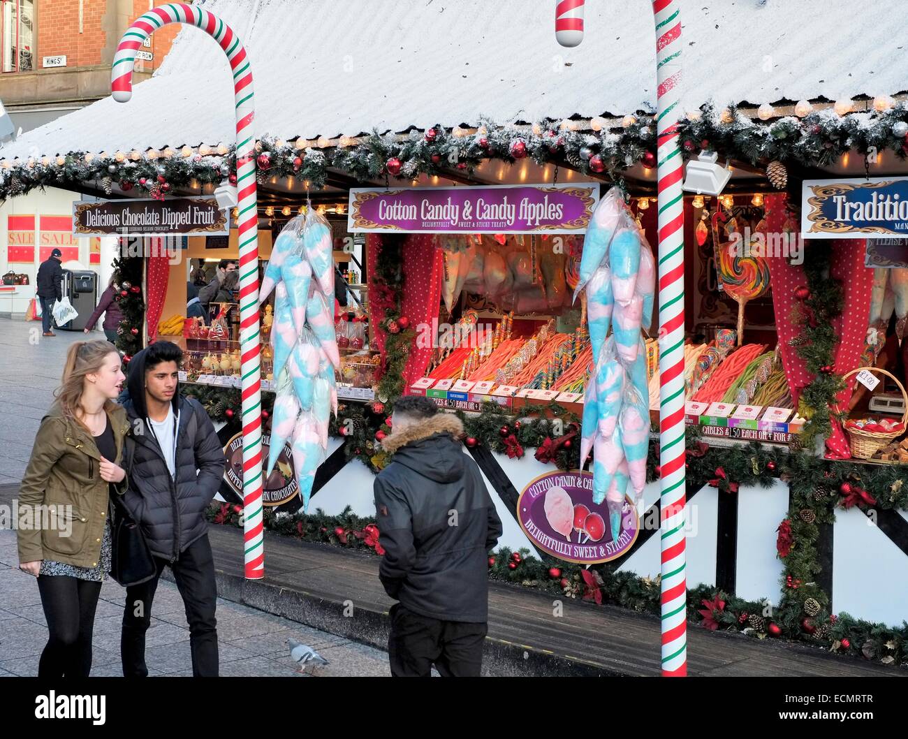 Christmas market stall chocolate hi-res stock photography and images ...