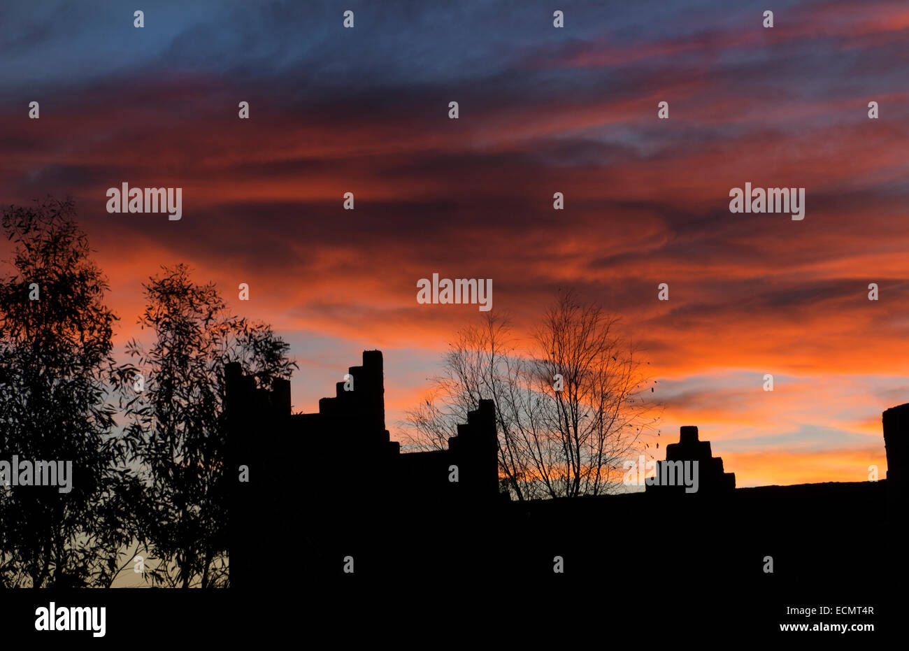 Morocco Sahara Desert sunset color on building in Las Palmeras area ...