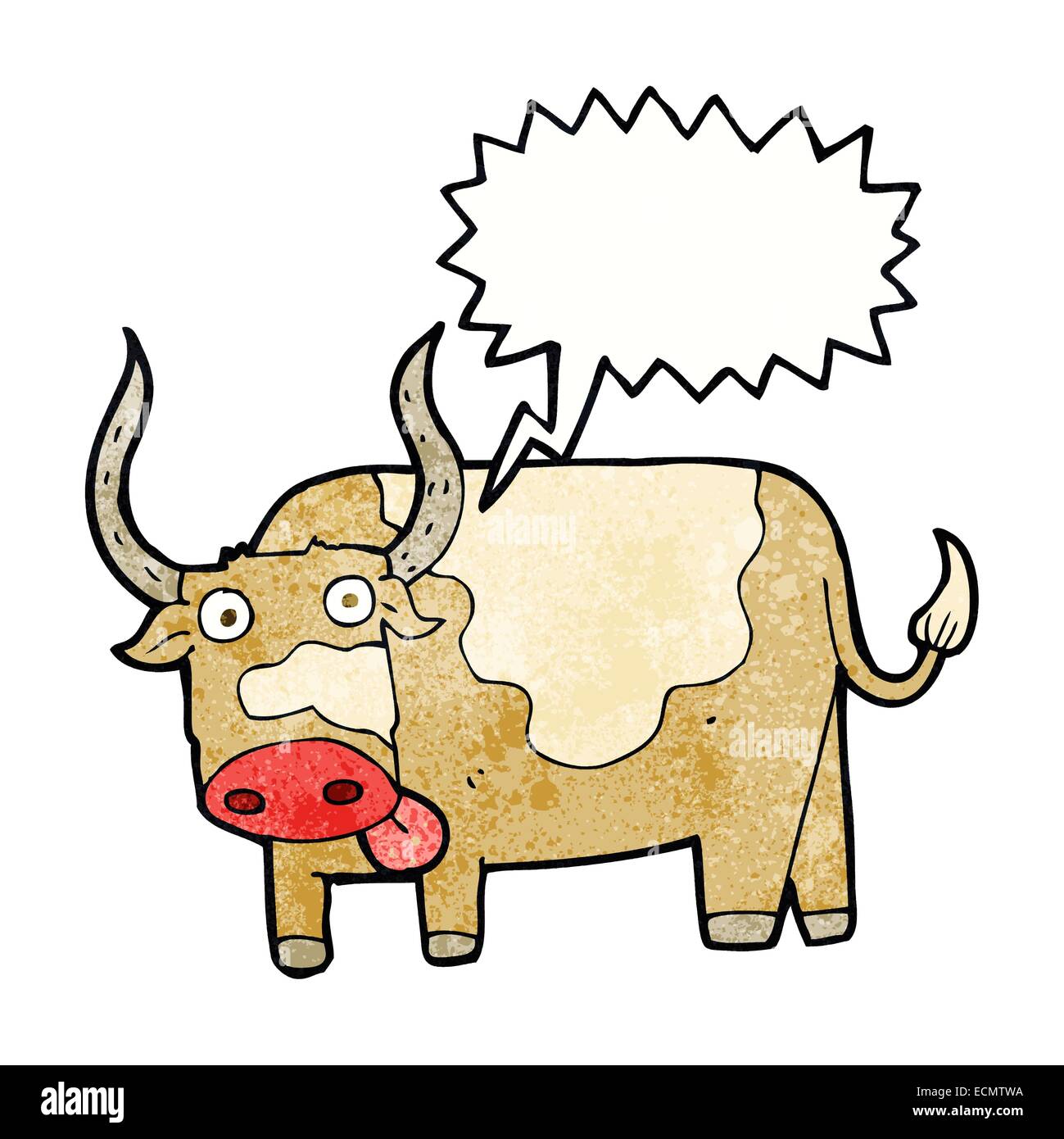 Talking bull Cut Out Stock Images & Pictures - Alamy