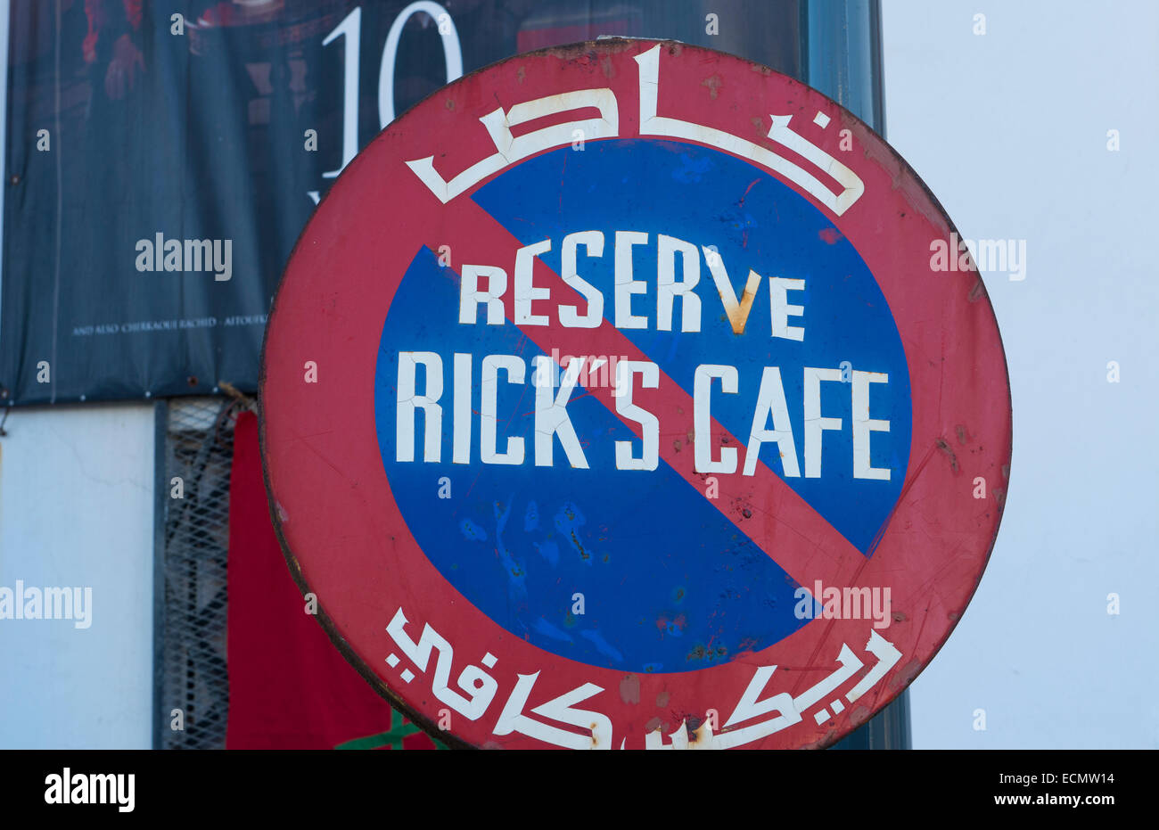 Ricks cafe sign hi-res stock photography and images - Alamy