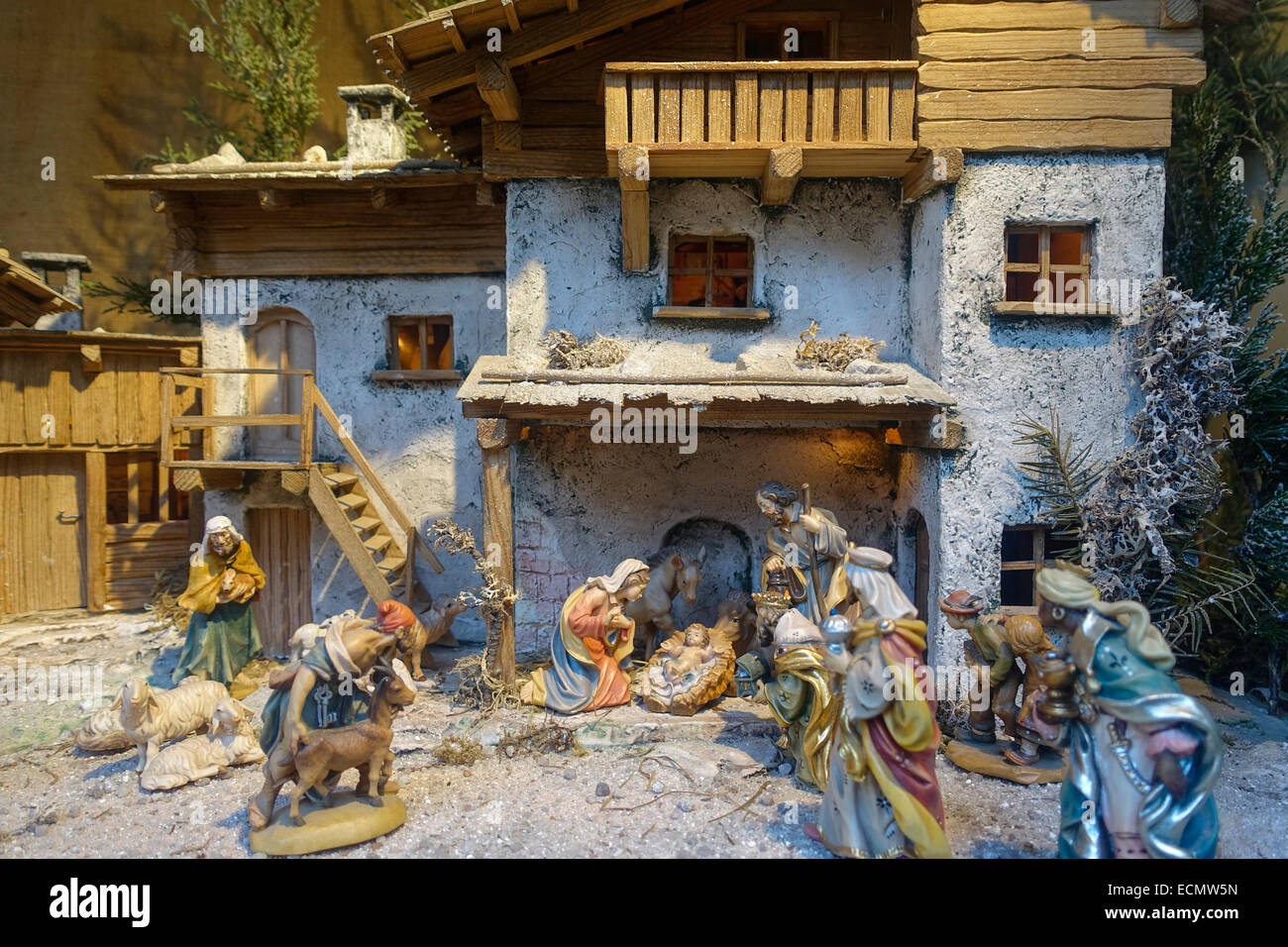 Christmas Nativity Scene High Resolution Stock Photography and Images ...