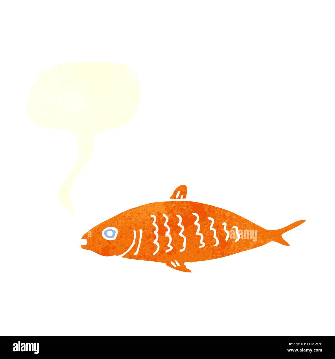 cartoon fish with speech bubble Stock Vector Image & Art - Alamy