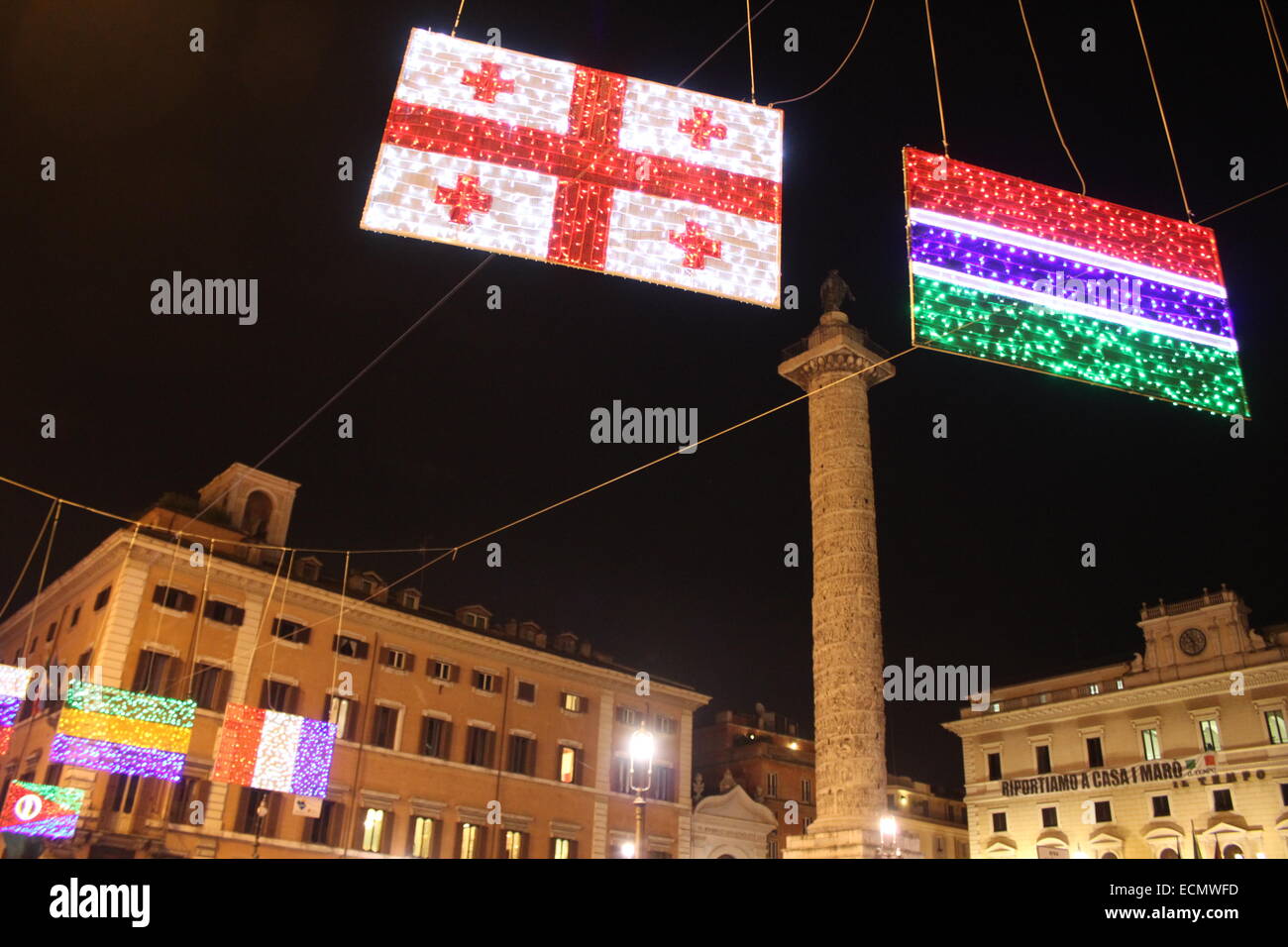 Rome, Italy 16th December 2014 - Expo Milan 2015 participants ...