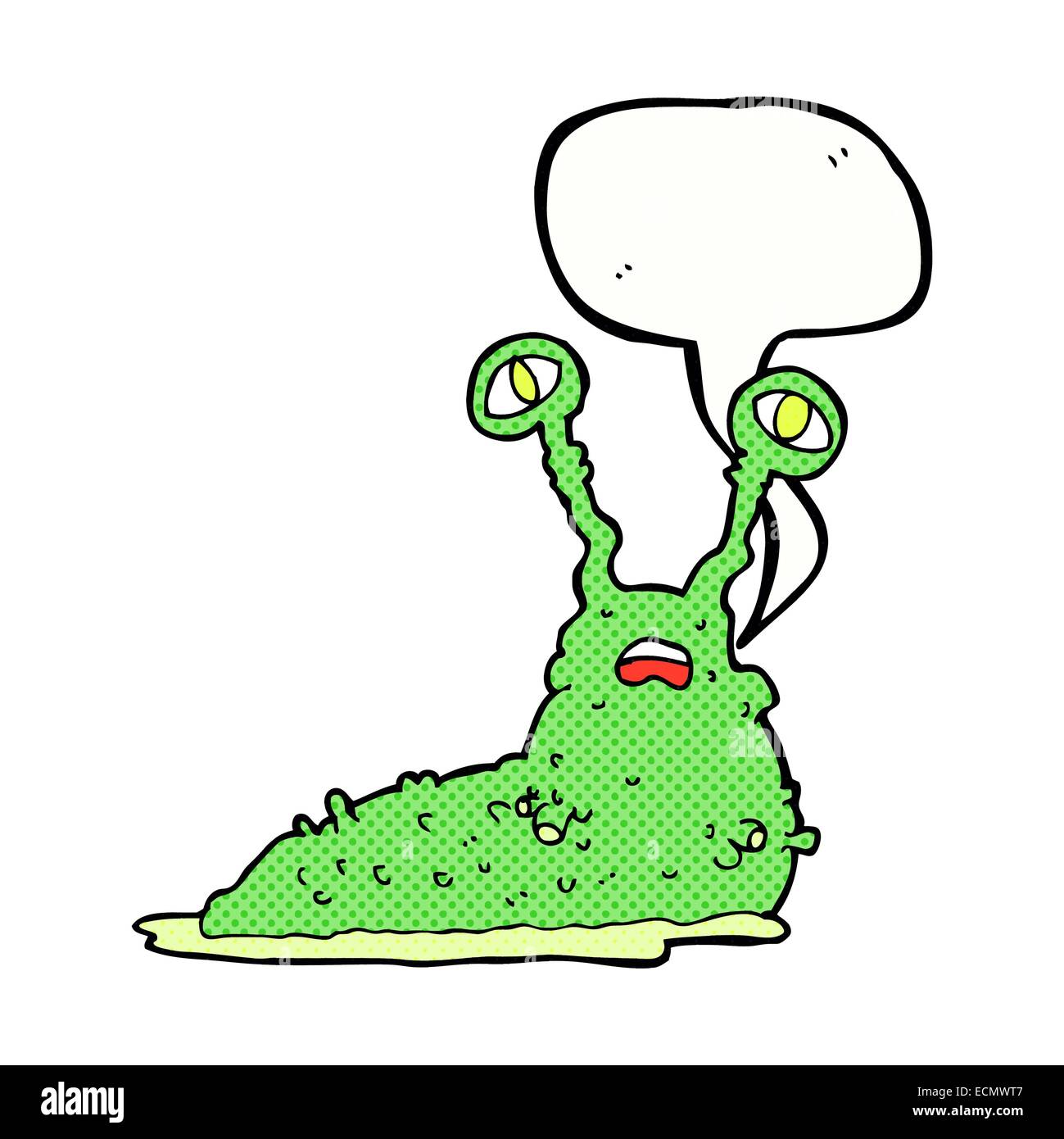 Cartoon gross slug Cut Out Stock Images & Pictures - Alamy